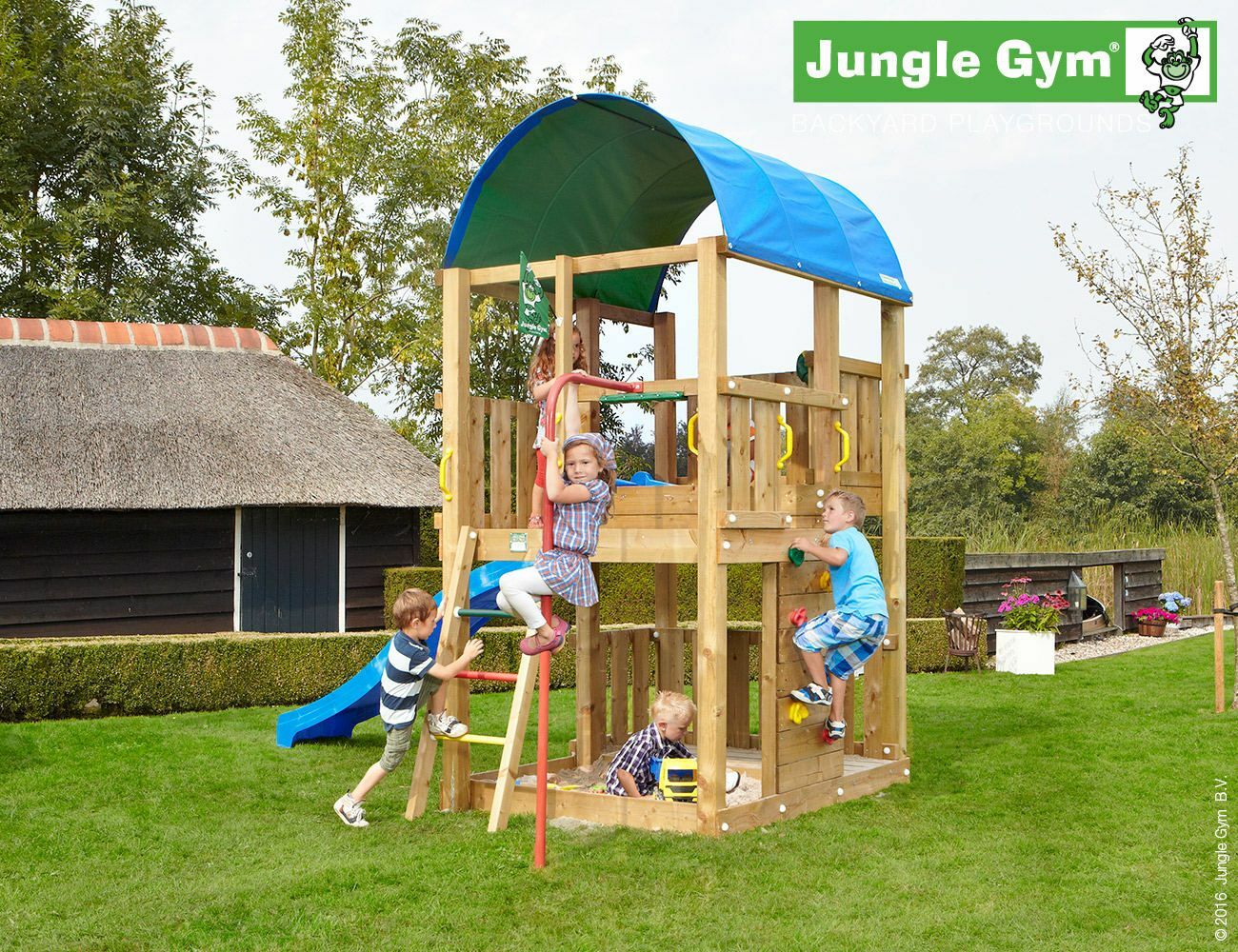 Playtowers-Farm Fireman's Pole-3