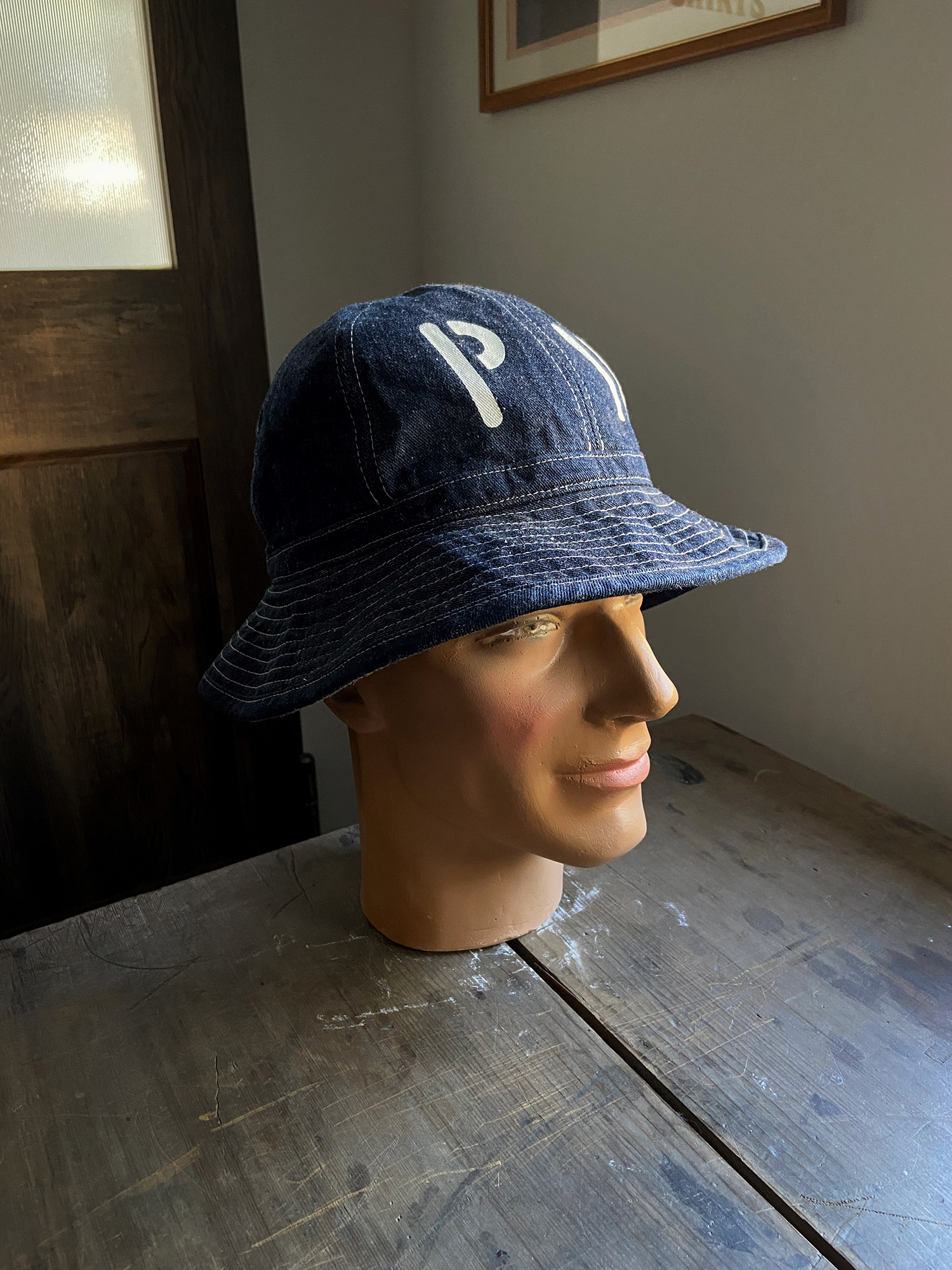 "PW" DENIM CREW HAT