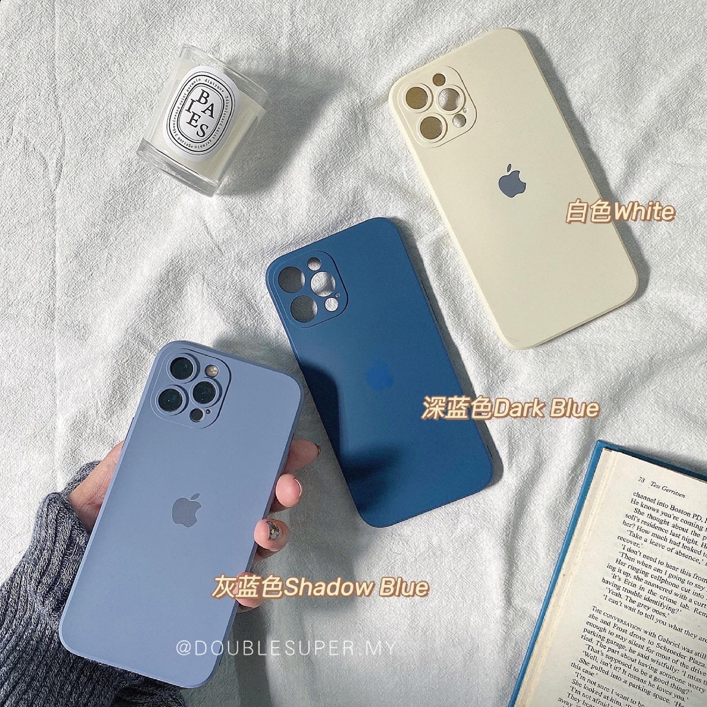 Plain Color Matte iPhone Casing