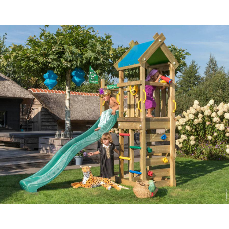 Climb-Wooden Climbing Frame for Small Garden - Jungl...