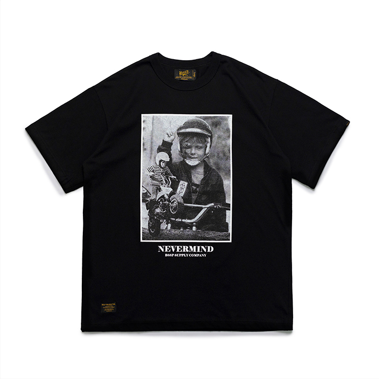 BSSP - NEVERMIND TEE Black