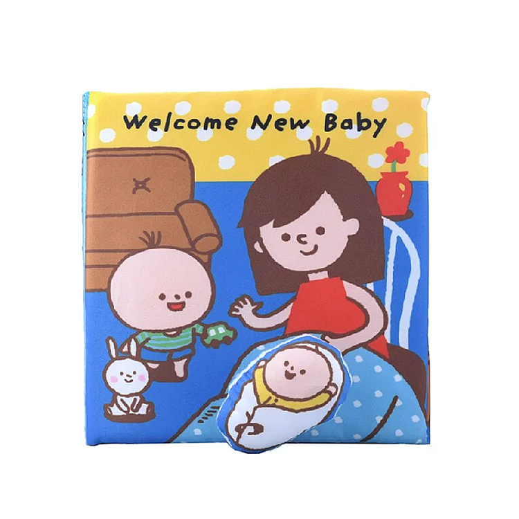 Welcome New Baby Baby Soft Book - Kiddy-house.com