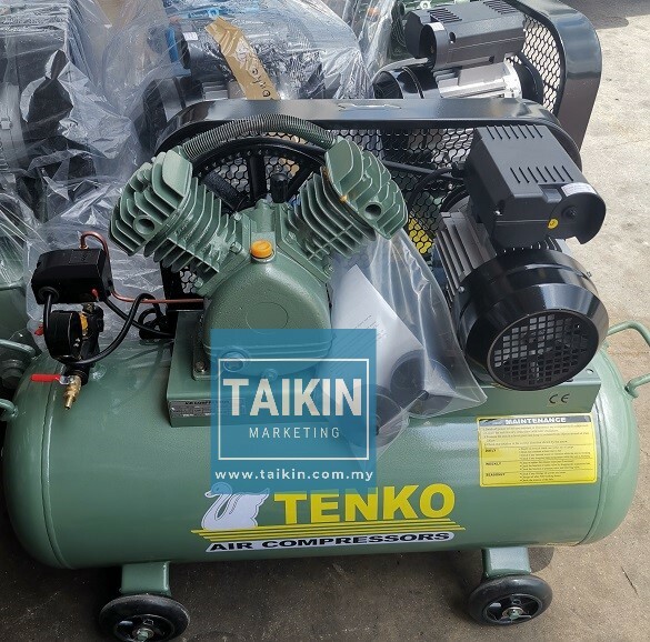 Tenko 2HP Air Compressor 90L 8 Bar Single Phase