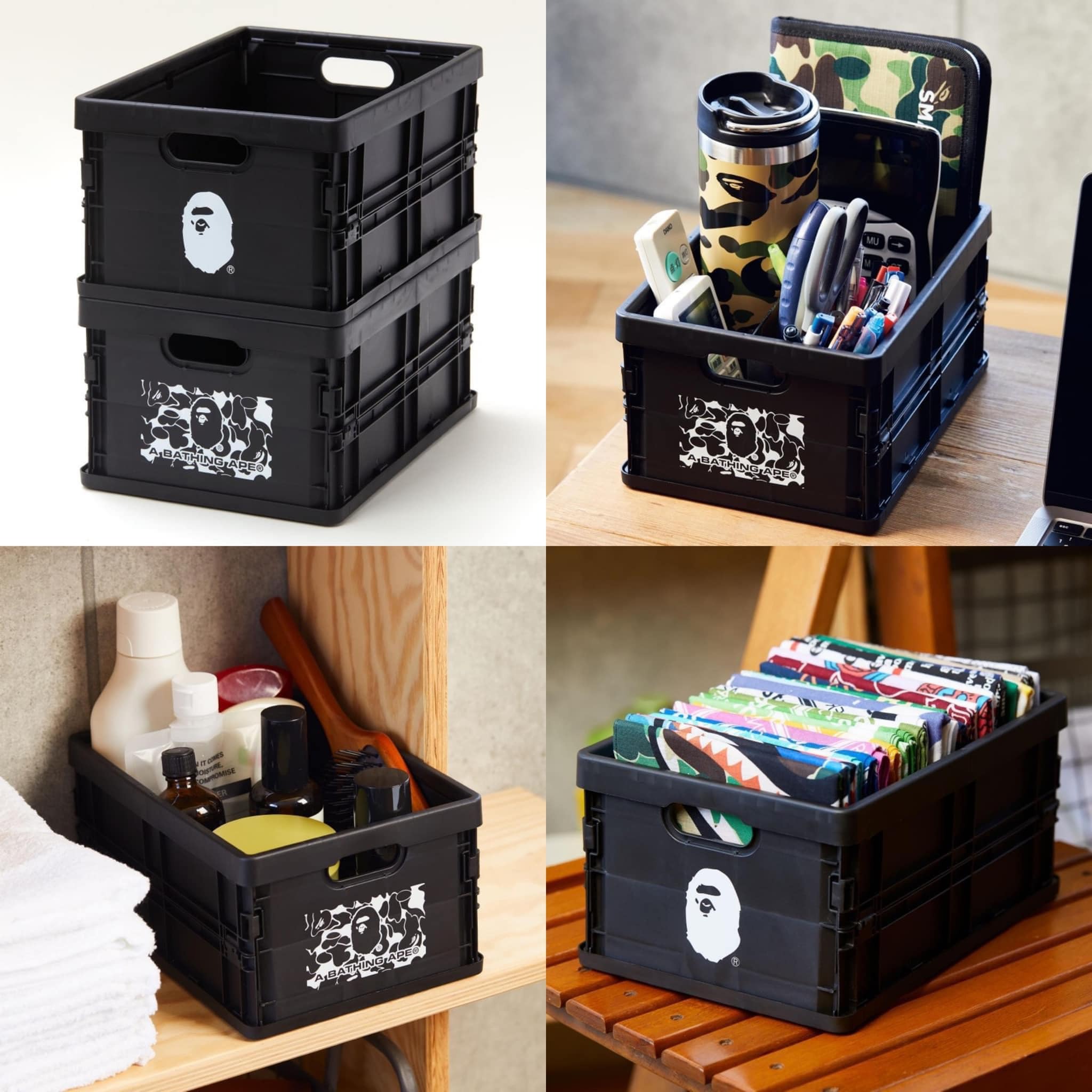 【Holmes】A BATHING APE 收納置物盒