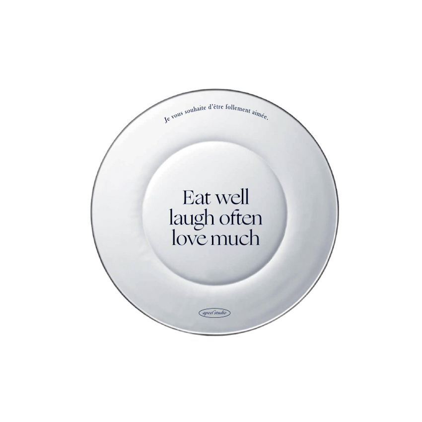 APEEL STUDIO 透明加厚玻璃盤（現貨）