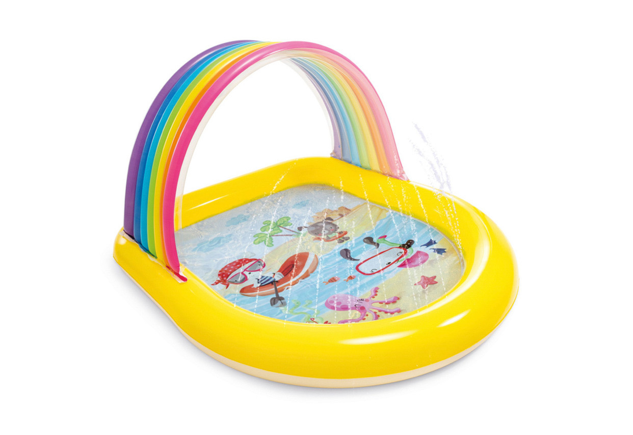 美國 INTEX 充氣水池 Rainbow Arch Spray Pool (57156EP)