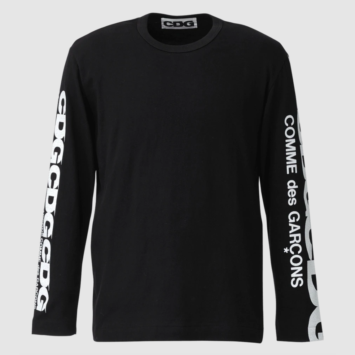 CDGCDGCDG CDG Logo LS Tee Black