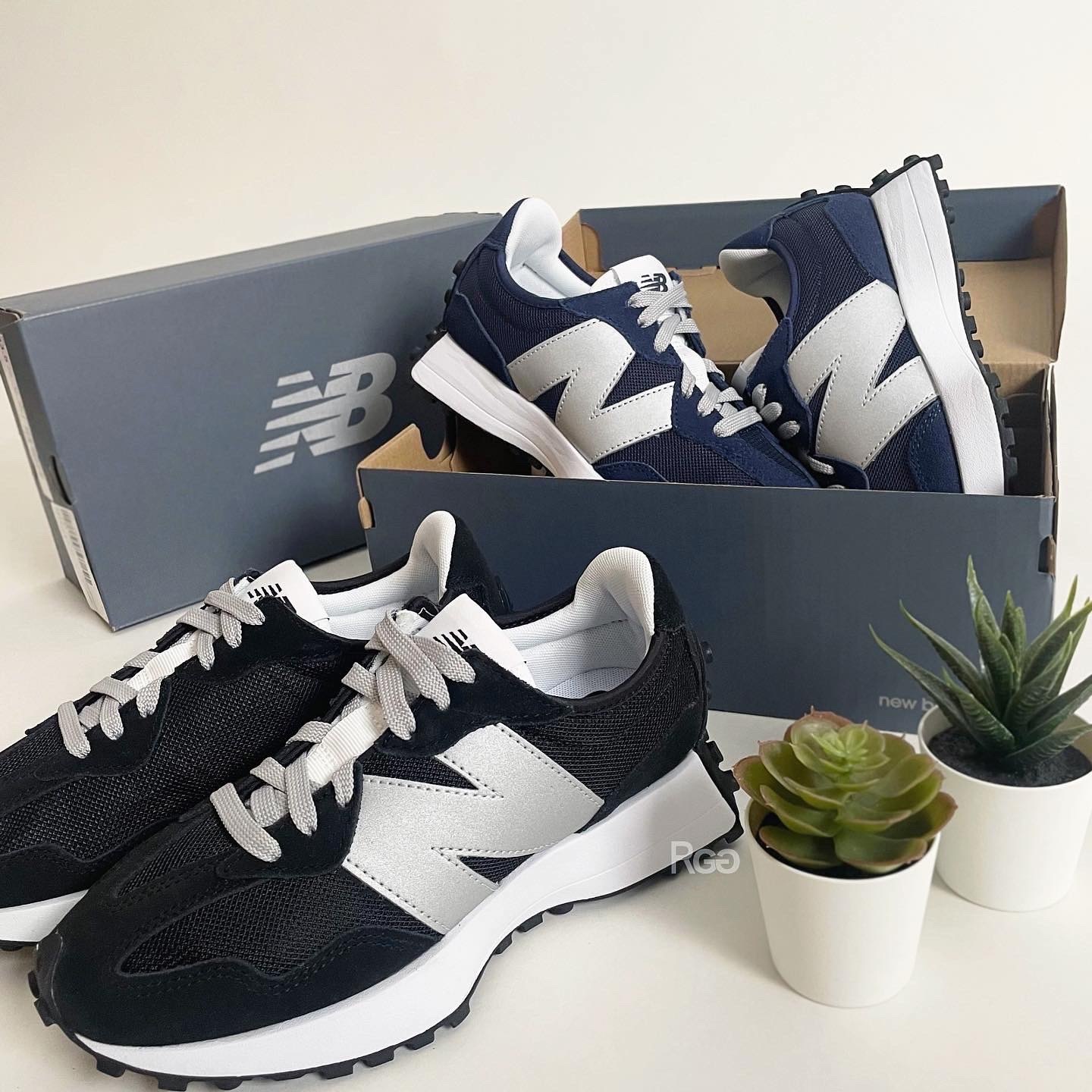New Balance NB 327 日系 復古 黑 藍 銀 (MS327MM1) (MS327MD1)