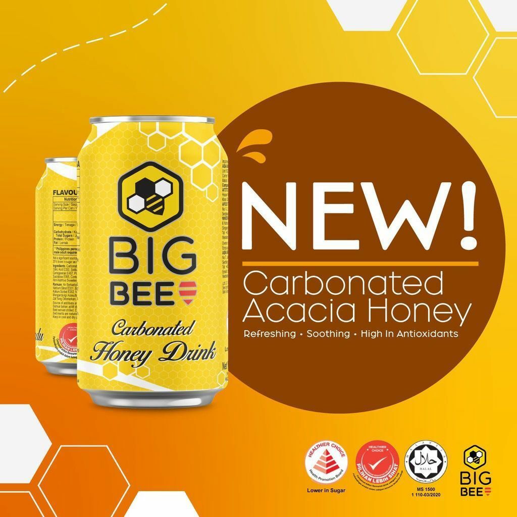 Big Bee Carbonated Honey Drink