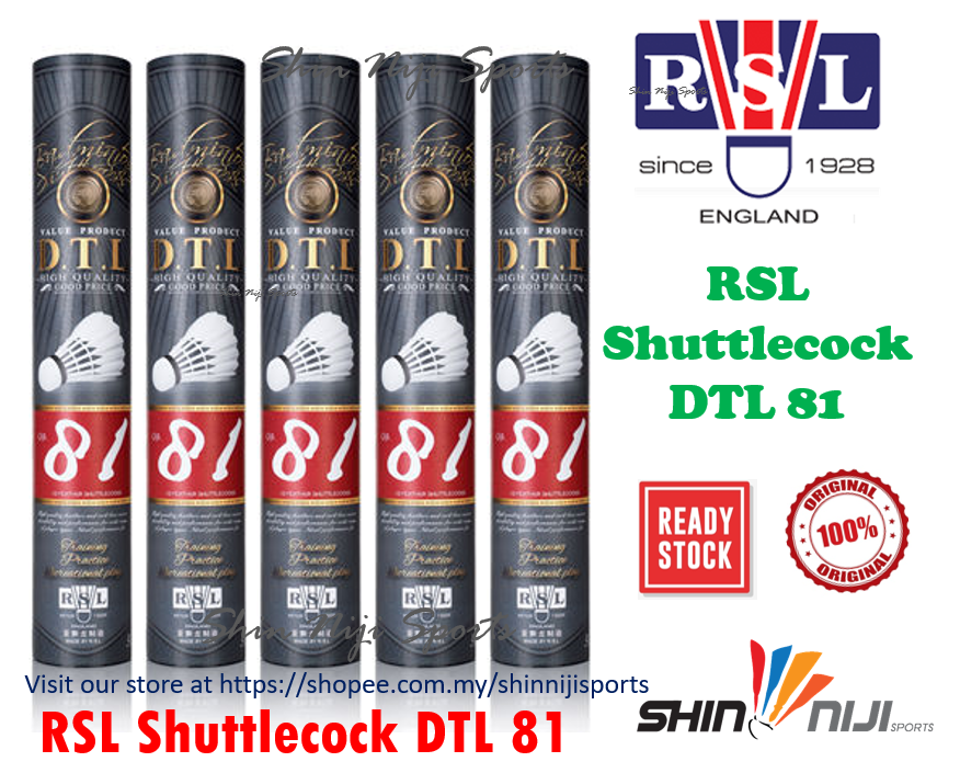 RSL Shuttlecock DTL 81