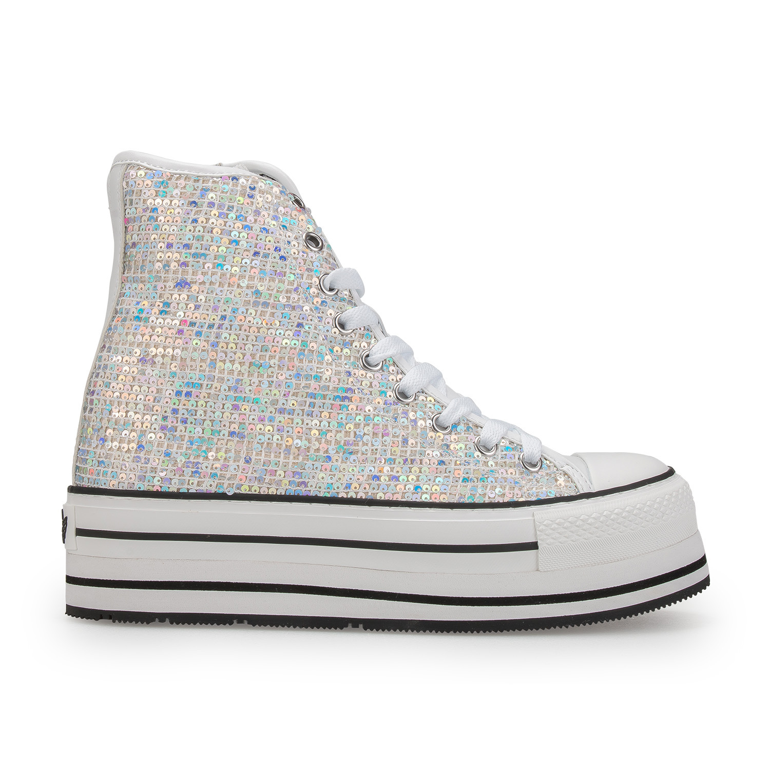11cm Chromatic Sequins Super High Top