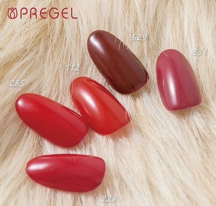 PreGel color gel 新年次仲要有啲紅色