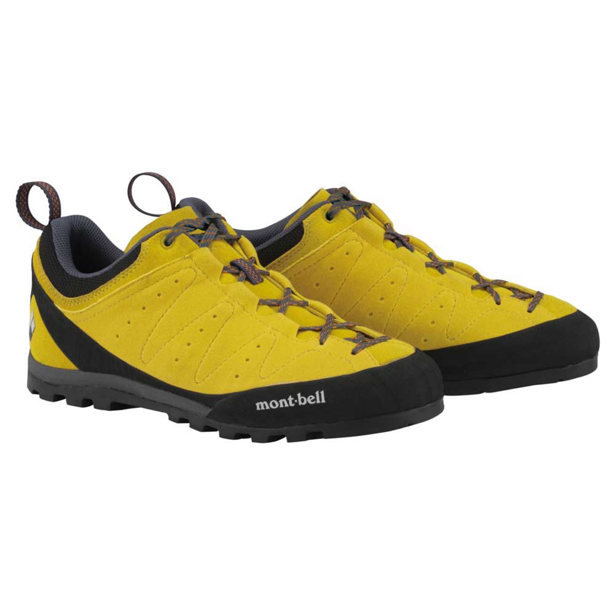 【💥日本直送】mont-bell 輕便 耐用 高度靈活 貼合腳部 寬款 男性用 行山鞋 登山鞋 黃色