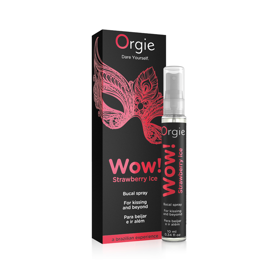 Orgie Wow! Strawberry Ice Bucal spray 薄荷草莓口交噴霧 10ml Orgie Wow! Strawberry Ice Bucal spray 薄荷草莓口交噴霧 10ml