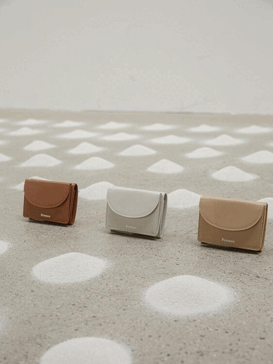 【Fennec】 HALFMOON MINI WALLET (HA102)