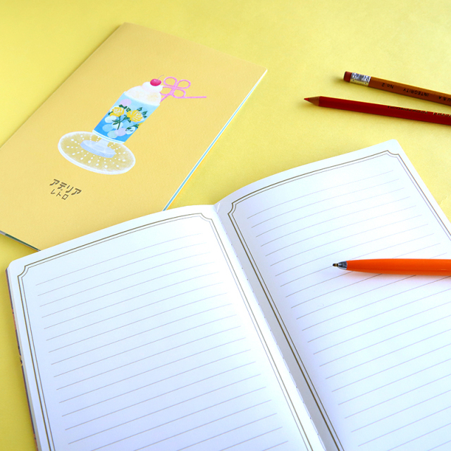 ADERIA RETRO & RYU-RYU 昭和復古文具系列 A5 Slim筆記本 - 化妝舞會