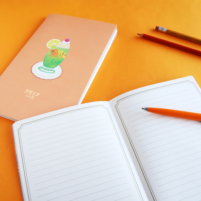 ADERIA RETRO & RYU-RYU 昭和復古文具系列 A5 Slim筆記本 - 動物園朋友