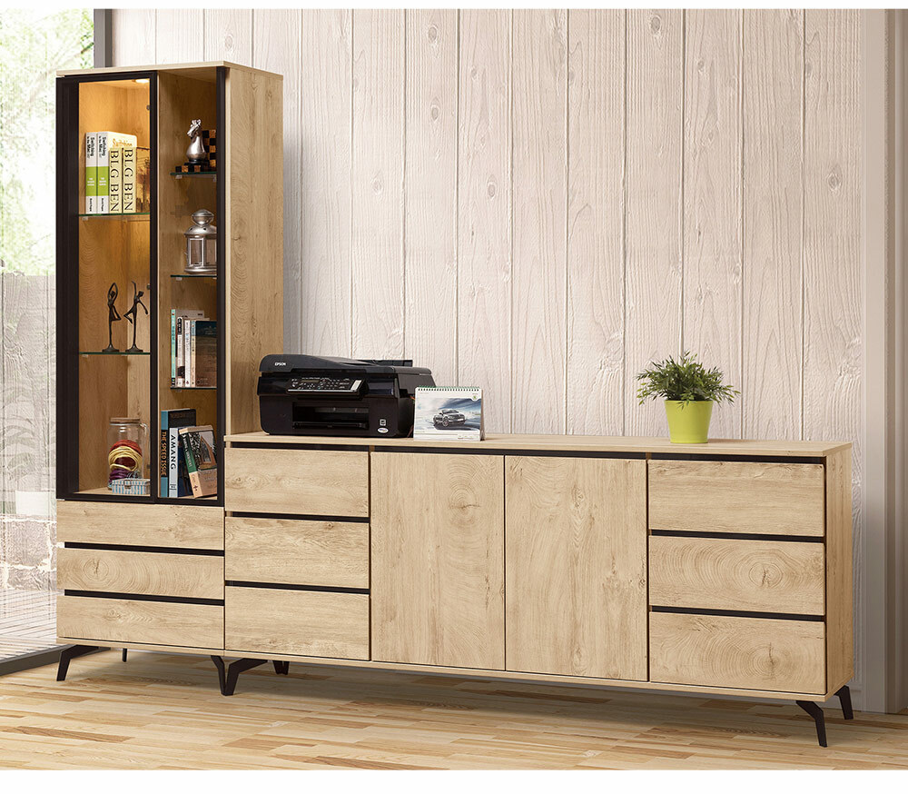 凱莉莎6尺文件收納/餐櫃