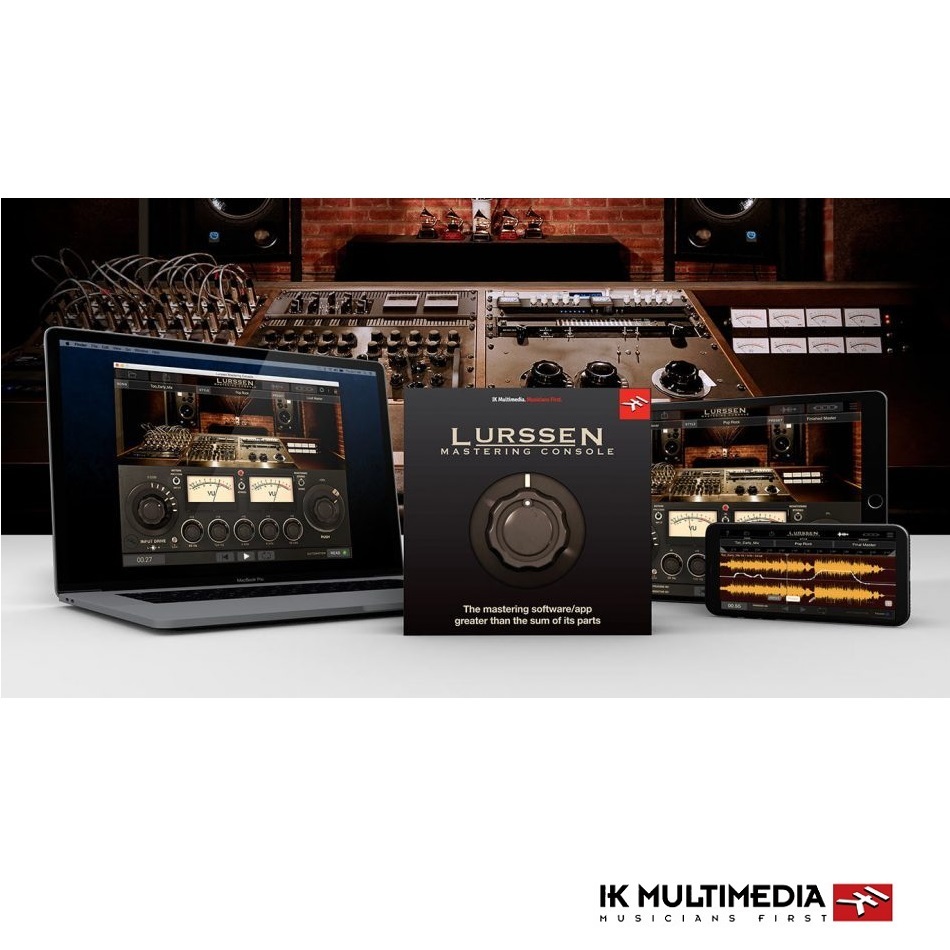 IK Multimedia Lurssen Mastering Console 母帶後期處理軟體 (序號下載版