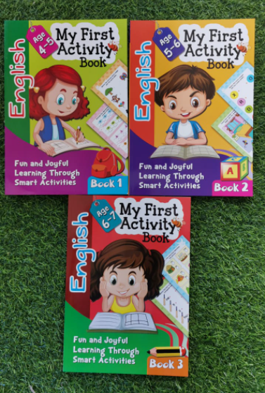 My first English activity book