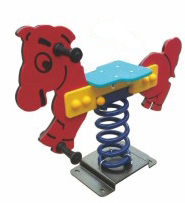 Red Cartoon Pony Rocker