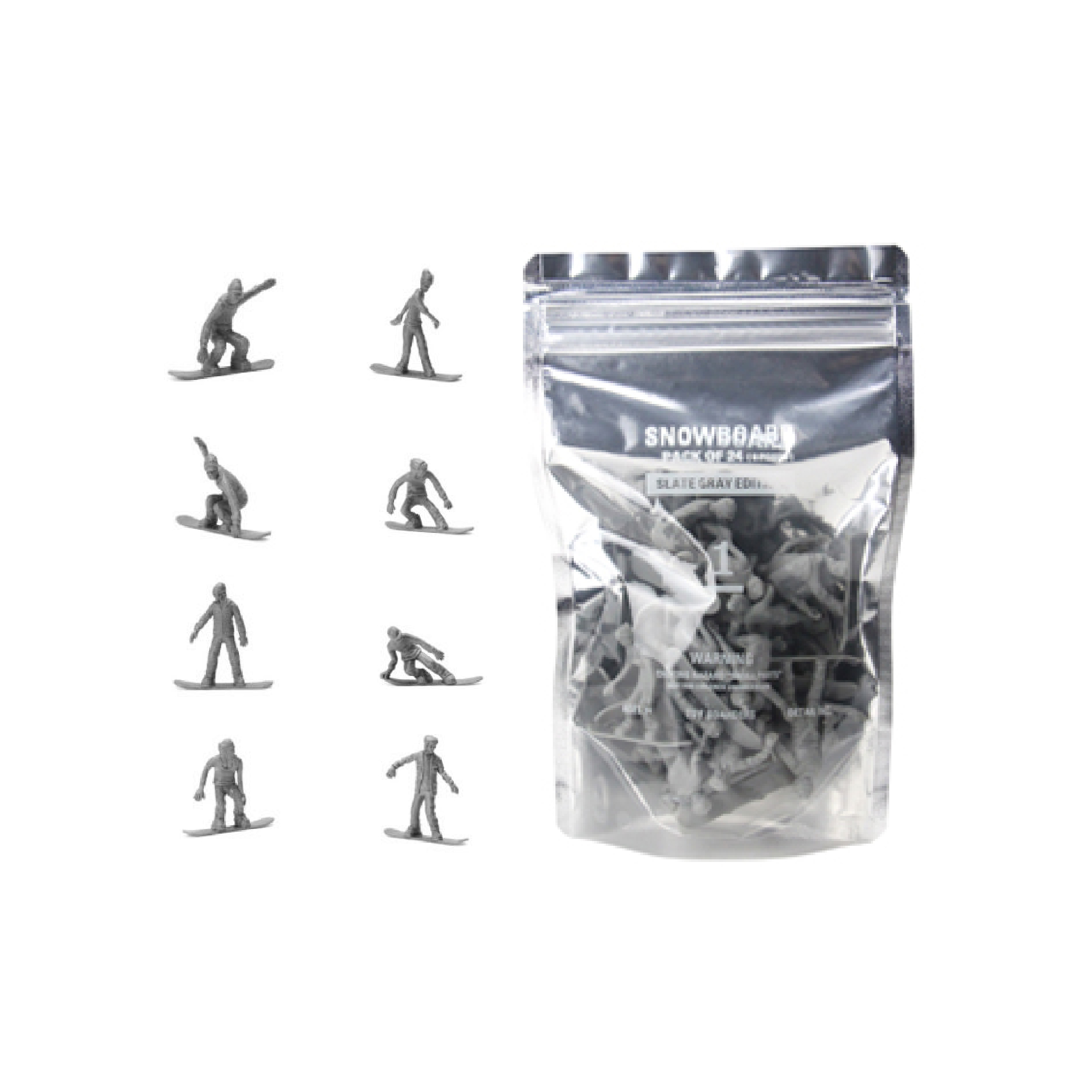 DETAIL Toy Boarders “Toy snowboarder (Slate gray)”