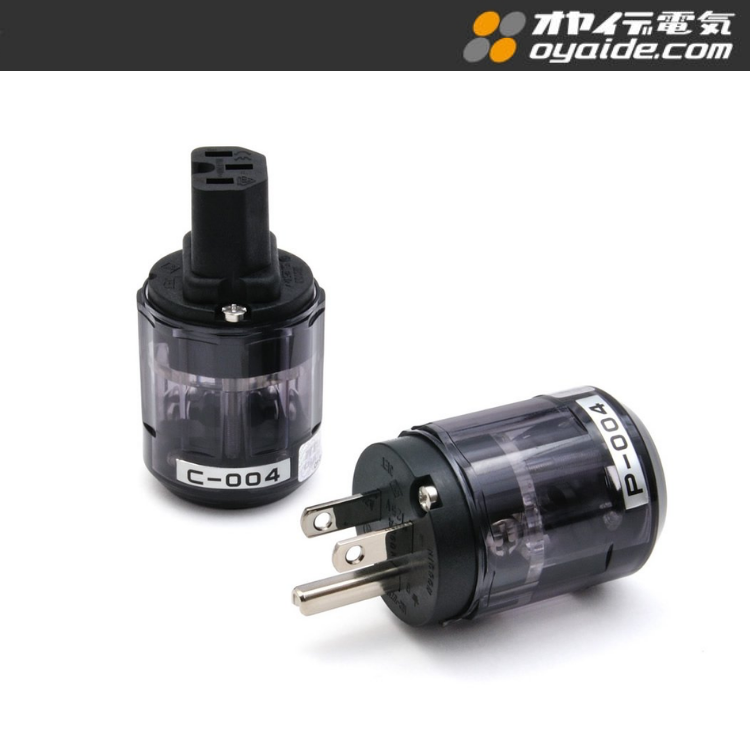 Oyaide P-004 電源插頭 / C-004 IEC插尾