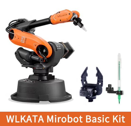 WLkata Mirobot 桌上型六軸機械手臂 - 基礎版 | 台灣總代理QTS品測科技