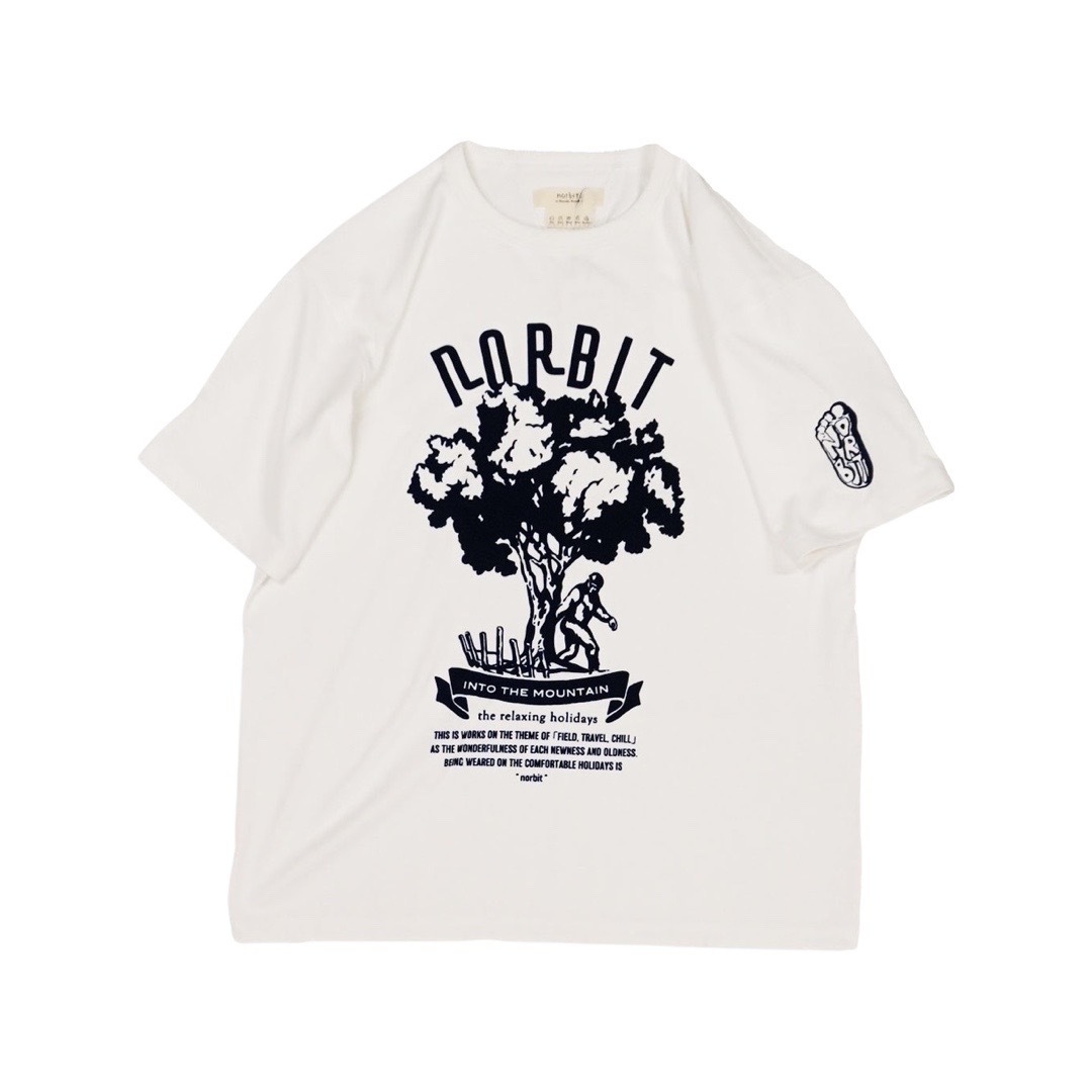 norbit by Hiroshi Nozawa BACK SEAM PRINT T-SHIRT / 3 C