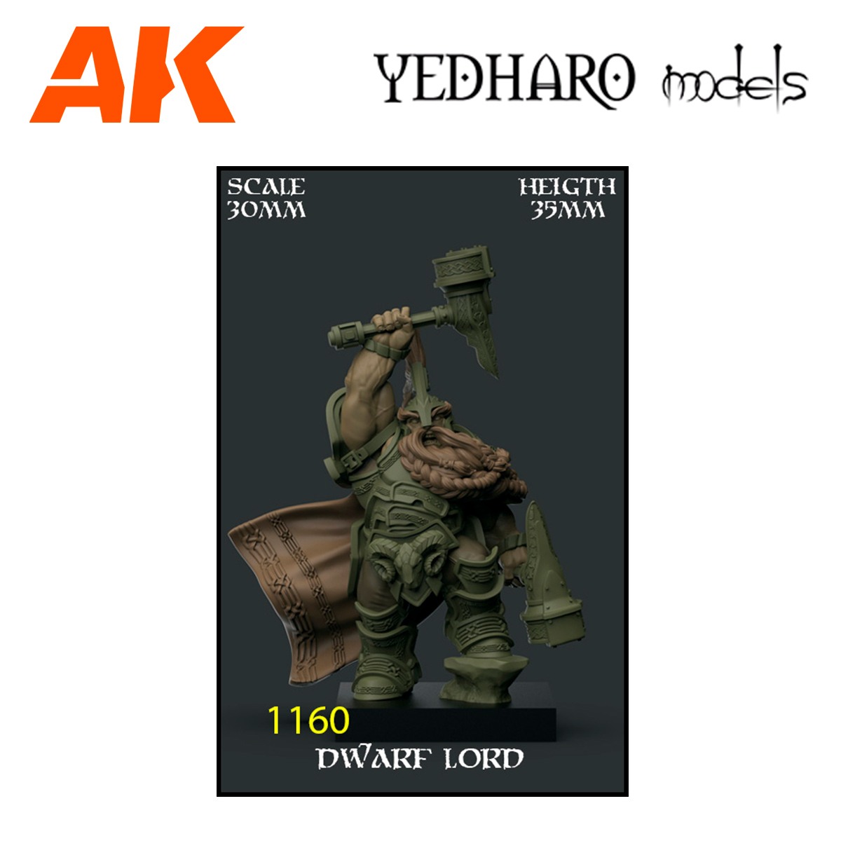 Yedharo - DWARF LORD 30MM