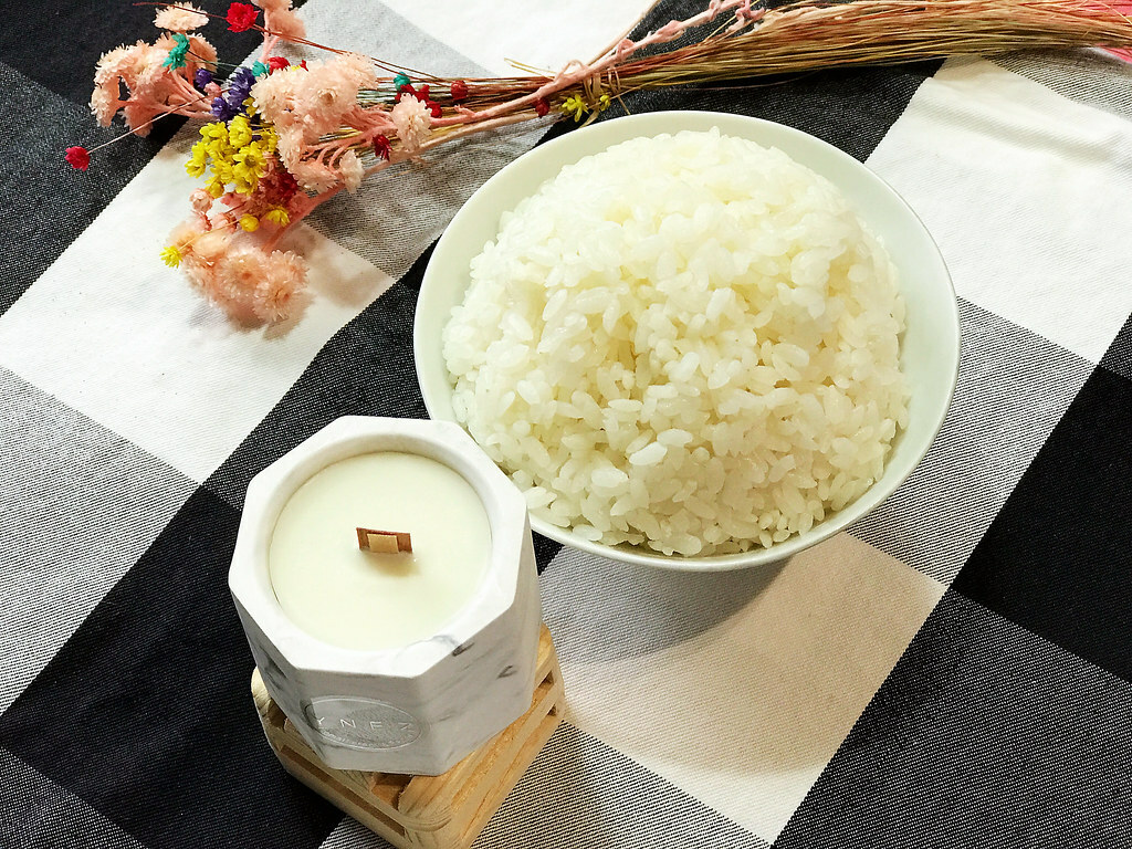ICHUN Perfume 香米白飯蠟燭大豆蠟