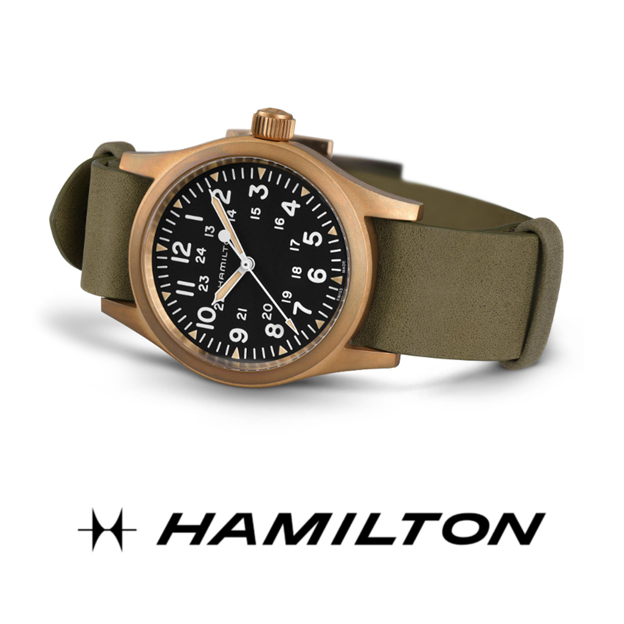 HAMILTON WATCH - Khaki Field Mechanical Bronze