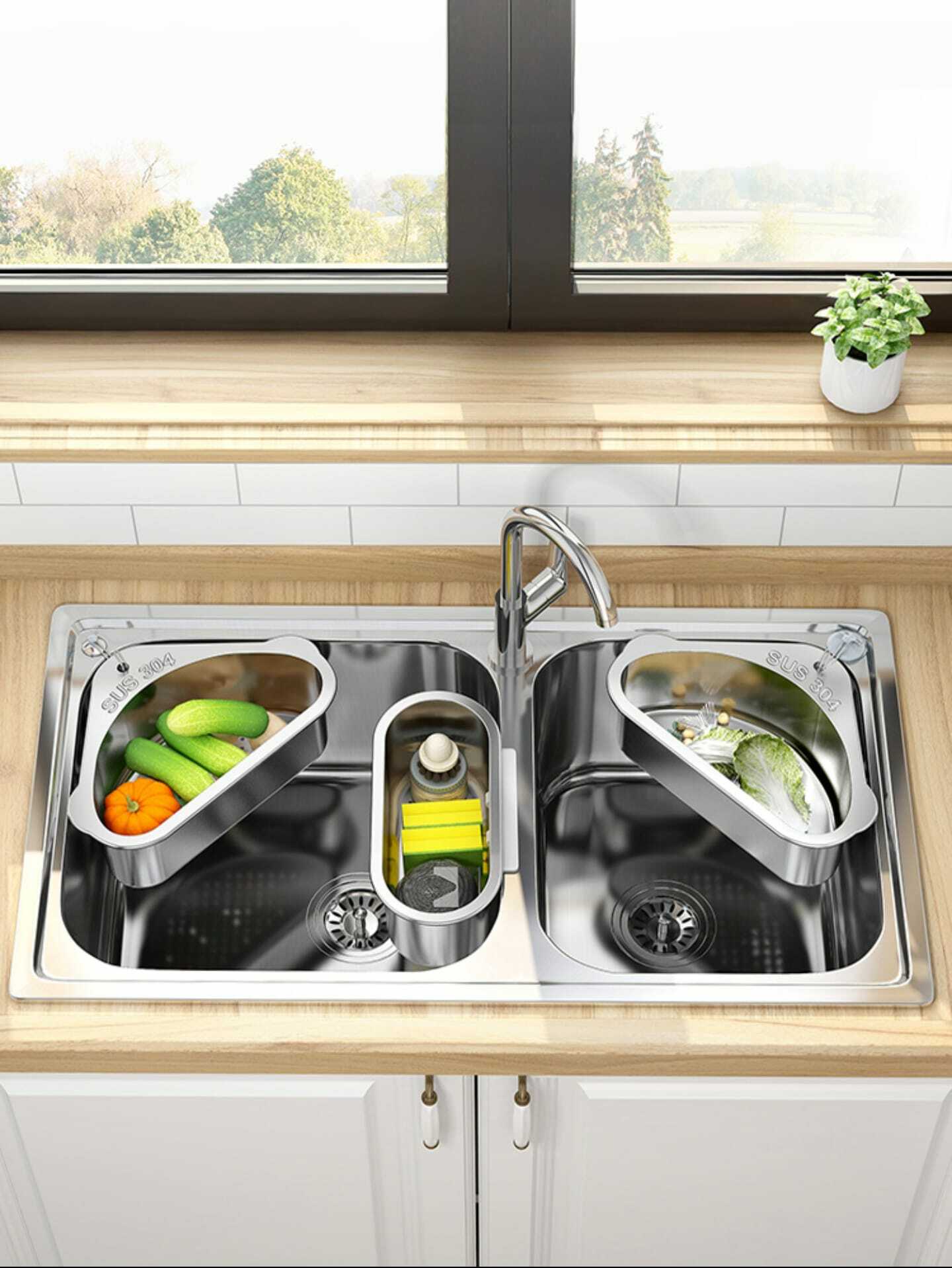 HH403 SS304 TRIANGULAR DRAIN DEVICE