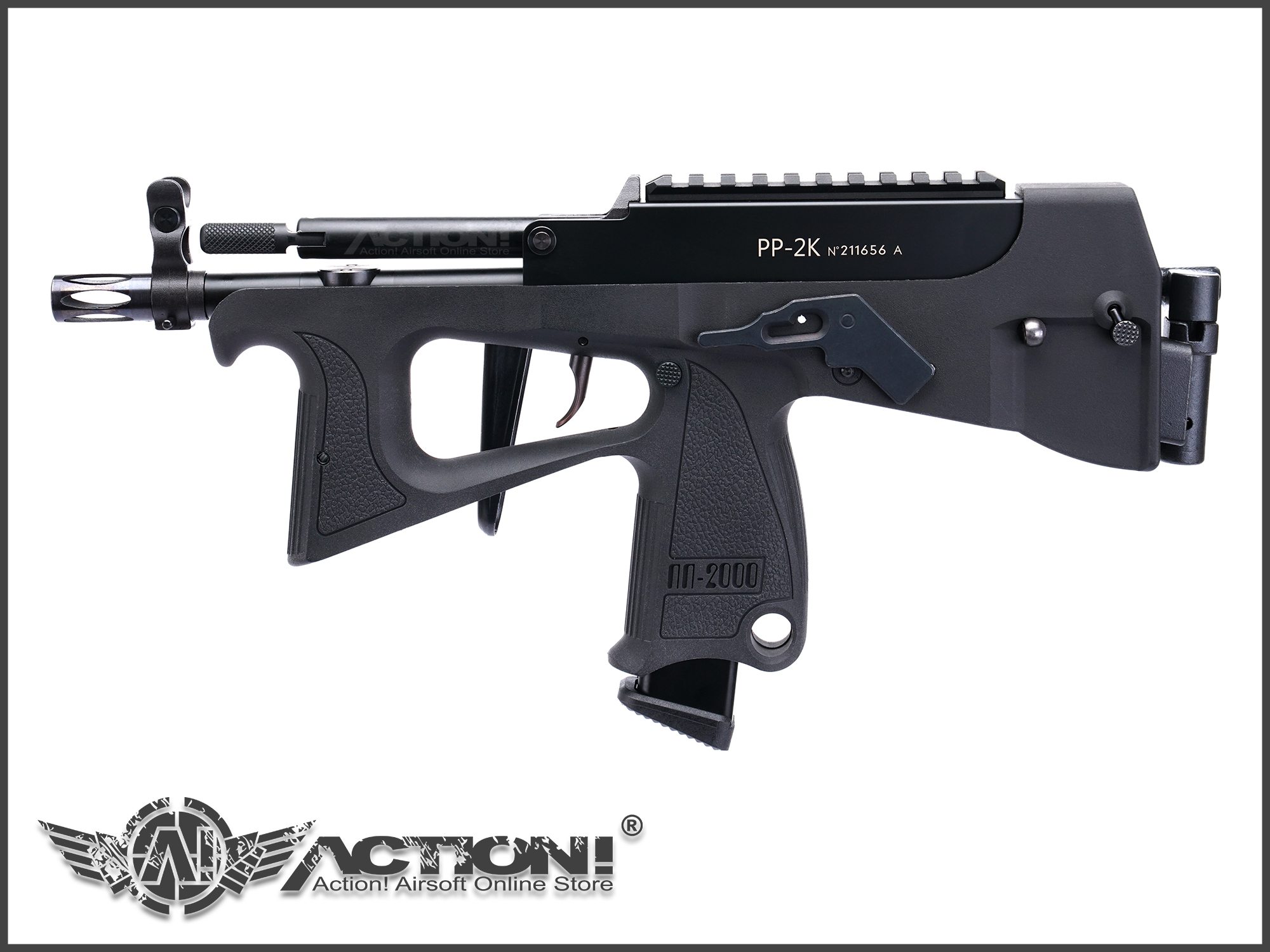 PP-2K 瓦斯衝鋒槍 (黑色)