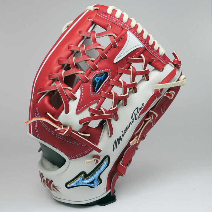 日本製 美津濃 MIZUNO PRO ORDER HAGA JAPAN AXI MODEL 硬式外野手套