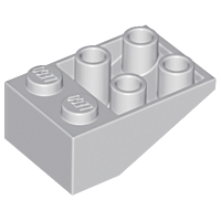 LEGO零件 反斜磚 33 3x2 3747b 淺灰色 4211570 4500465