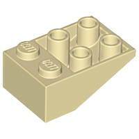 LEGO零件 反斜磚 33 3x2 3747b 沙色 4500453