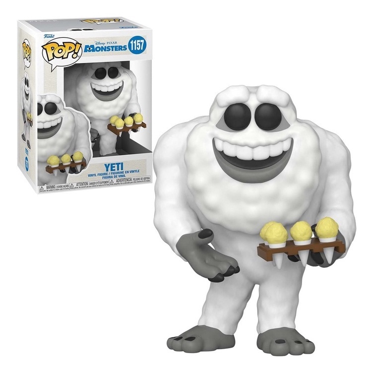BEETLE FUNKO POP 雪怪 雪人 夜帝 YETI 怪獸電力公司 冰淇淋 MONSTERS INC