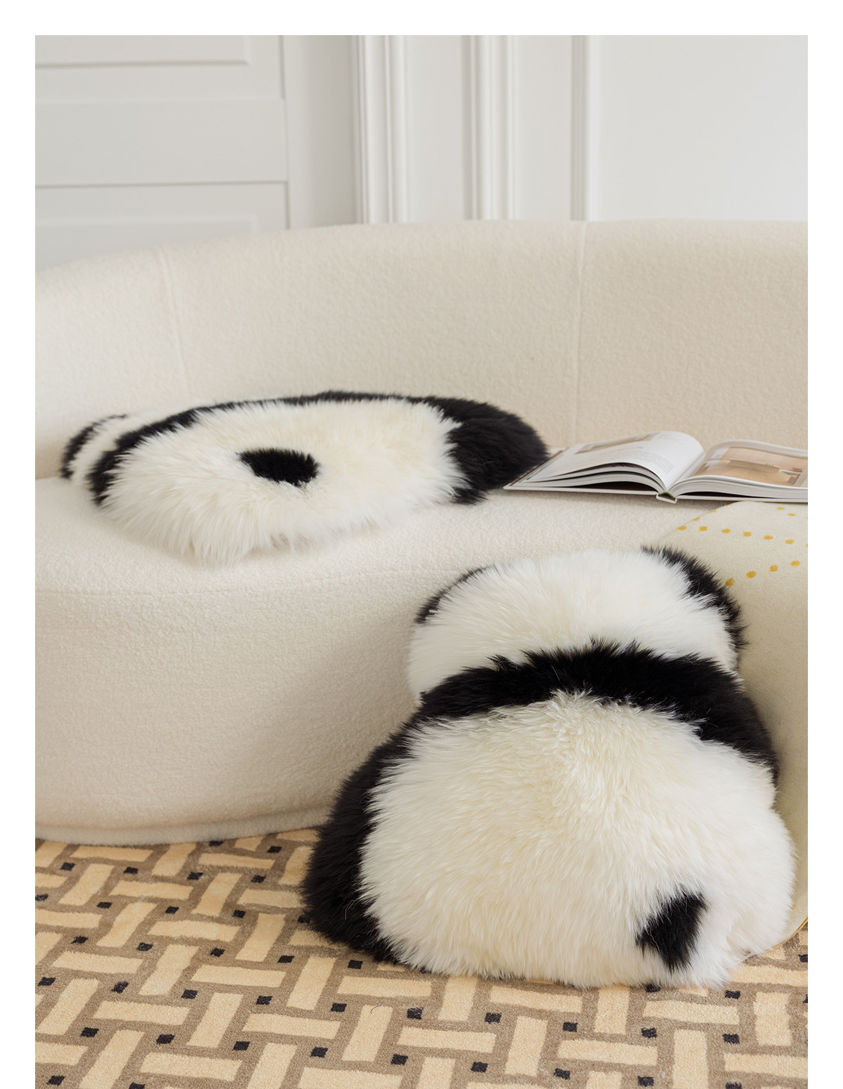 Cute panda mat