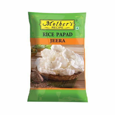 Rice Papad Jeera 75gm Mother’s Recipe