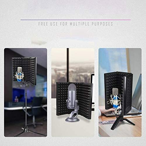 MICROPHONE REFLEXION FILTER 錄音隔音綿 recording studio wind