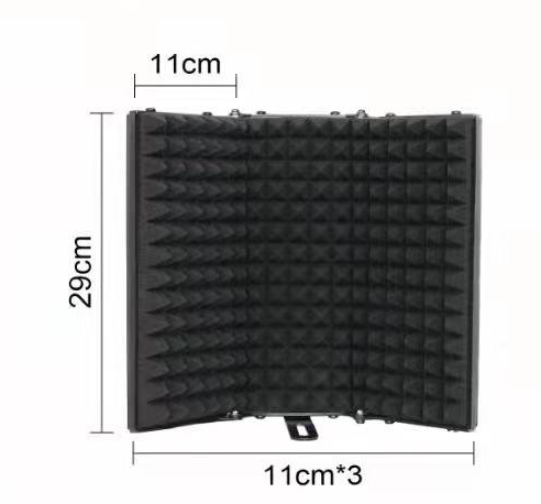 MICROPHONE REFLEXION FILTER 錄音隔音綿 recording studio wind