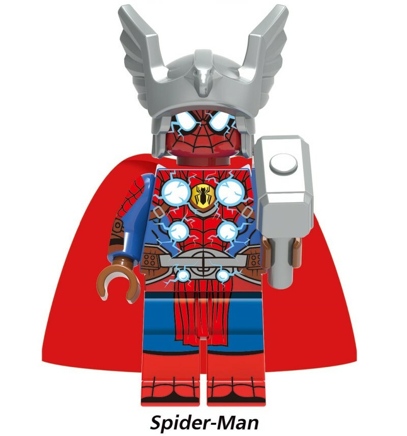 Spider-Man Marvel Custom Minifigures Minifigs