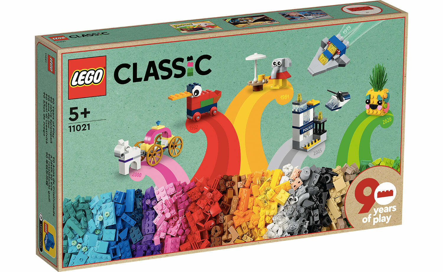[飛米樂高積木磚賣店] LEGO 11021 Classic-90年的玩樂