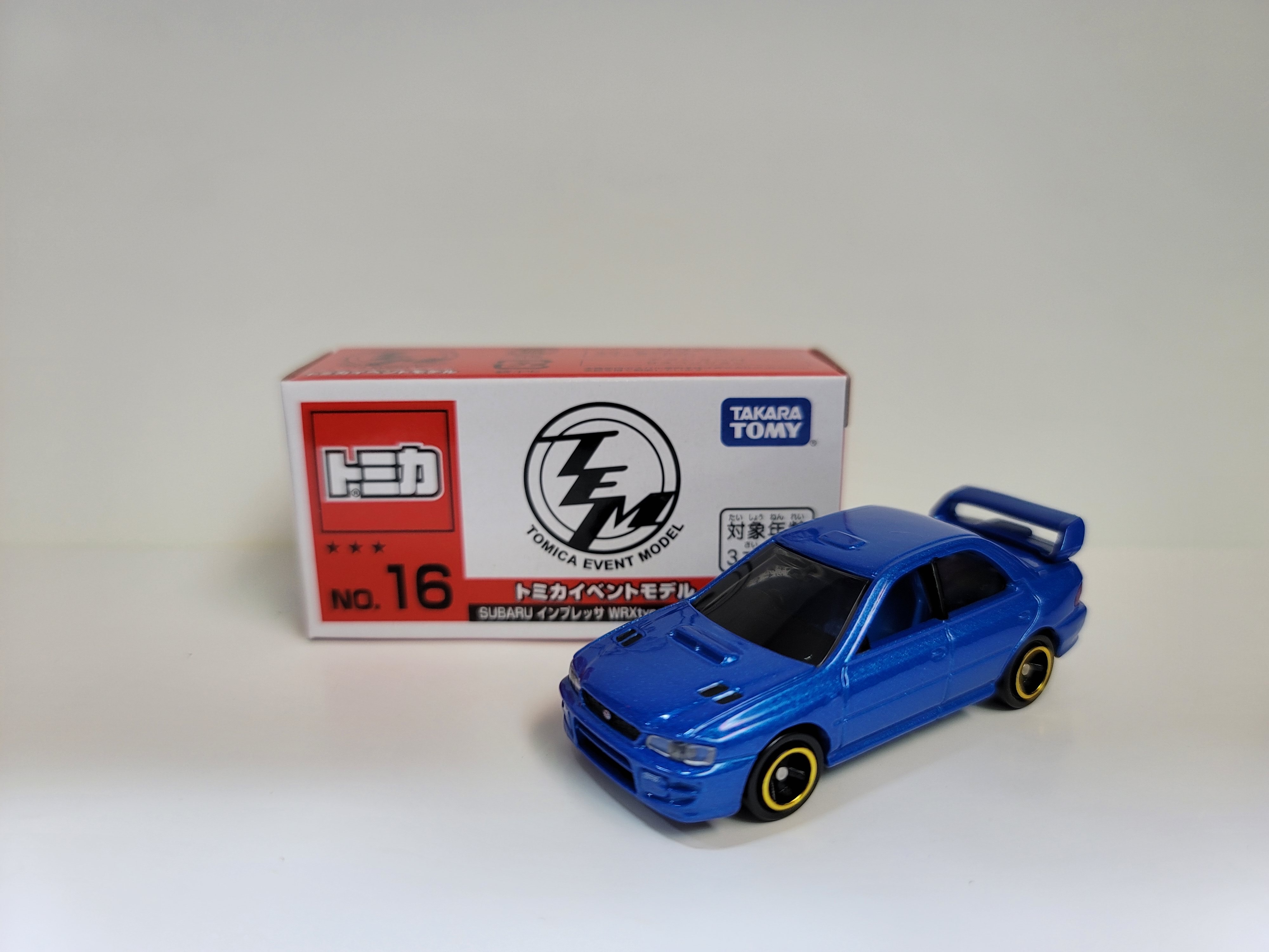 日版 Tomica Expo Event Model 2022 No.16 Subaru Impreza WR
