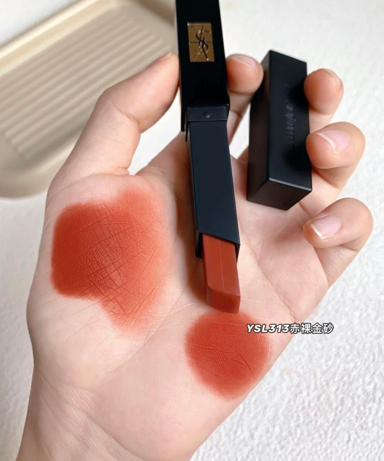 限時優惠YSL新色💓 黑管314 慵懶冷茶裸棕｜313-顯白金橘奶茶weareseoul.com