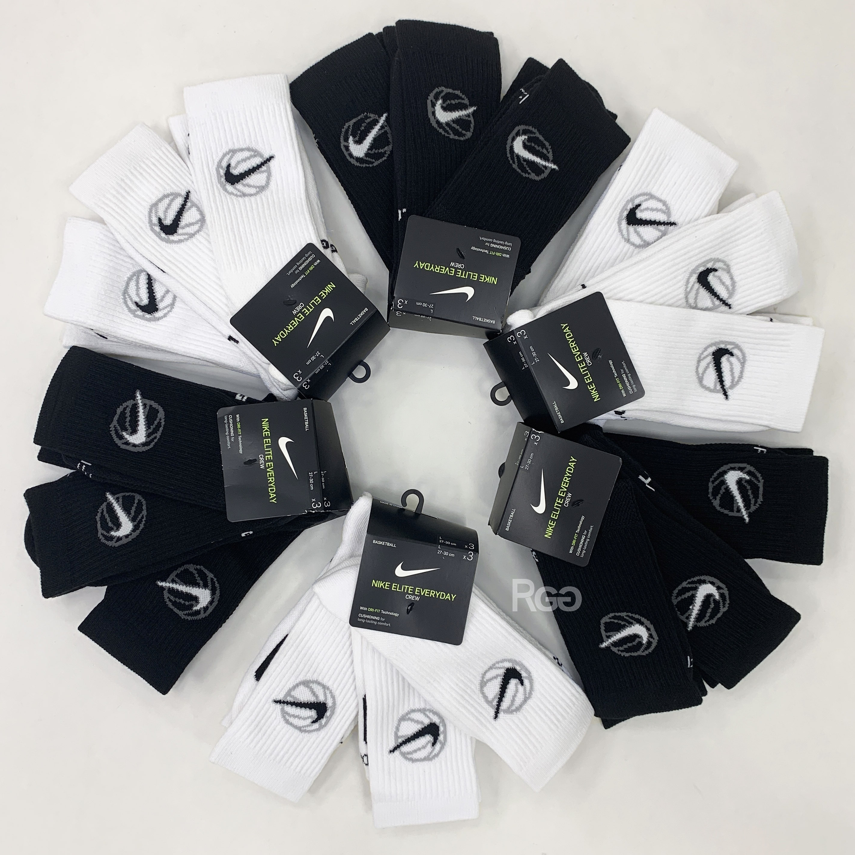 Nike Everyday Crew 排汗 緩震 中筒襪 (DA2123)