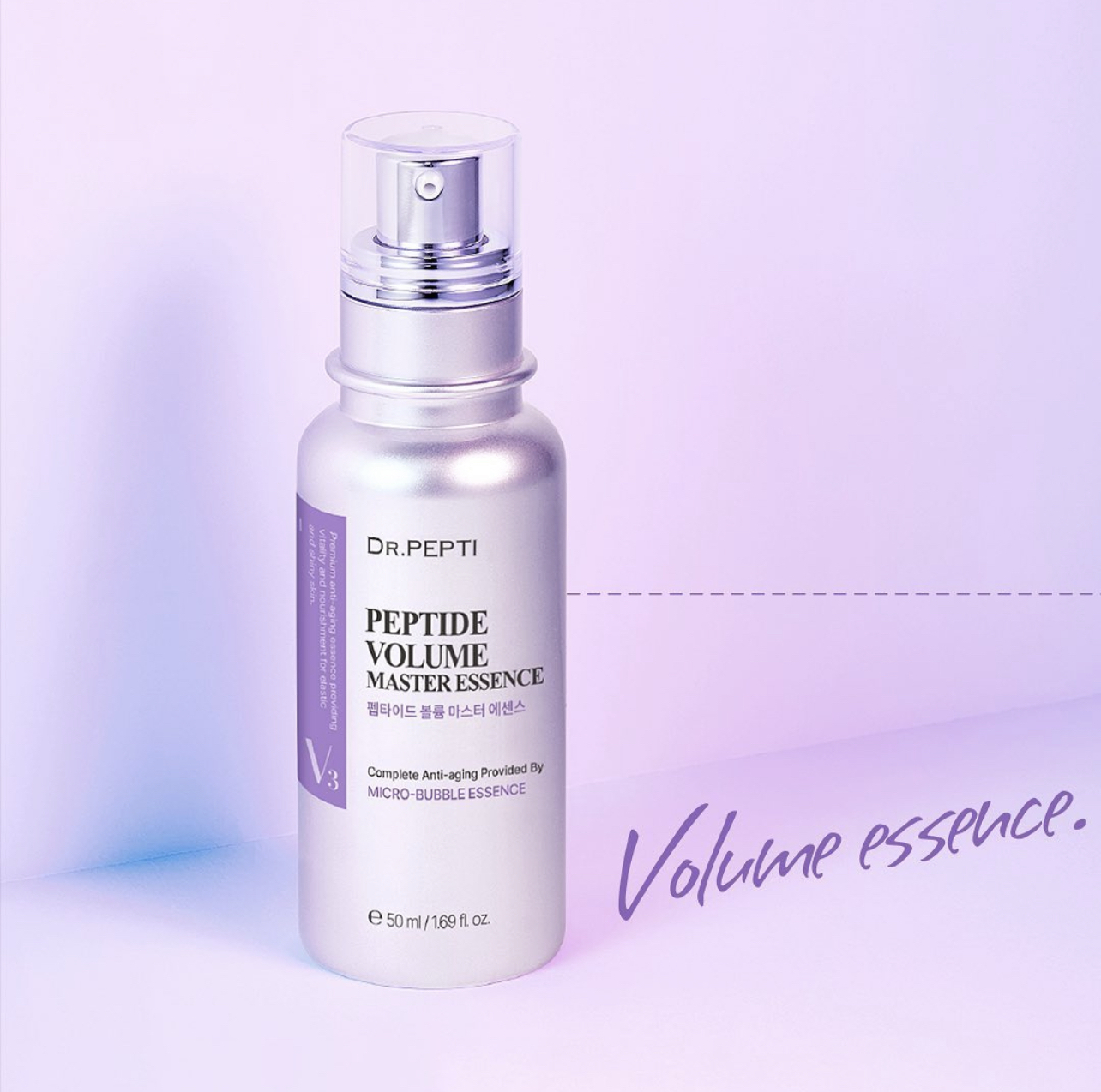 韓國Dr.Pepti+ 最新第三代 PEPTIDE VOLUME MASTER ESSENCE 胜肽精華液