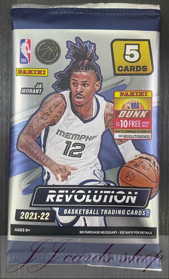 NBA 2021-22 Panini Revolution HOBBY 革命系列 籃球卡 卡包