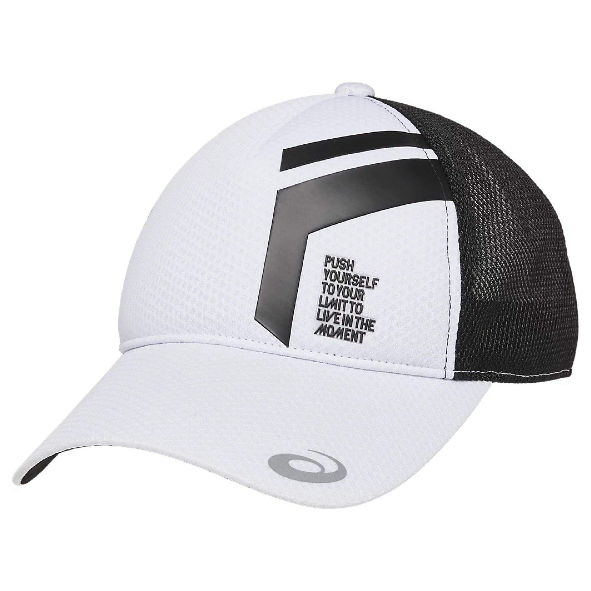 【運動族人】Asics LIMO 帽 運動Cap帽 M-L 白色